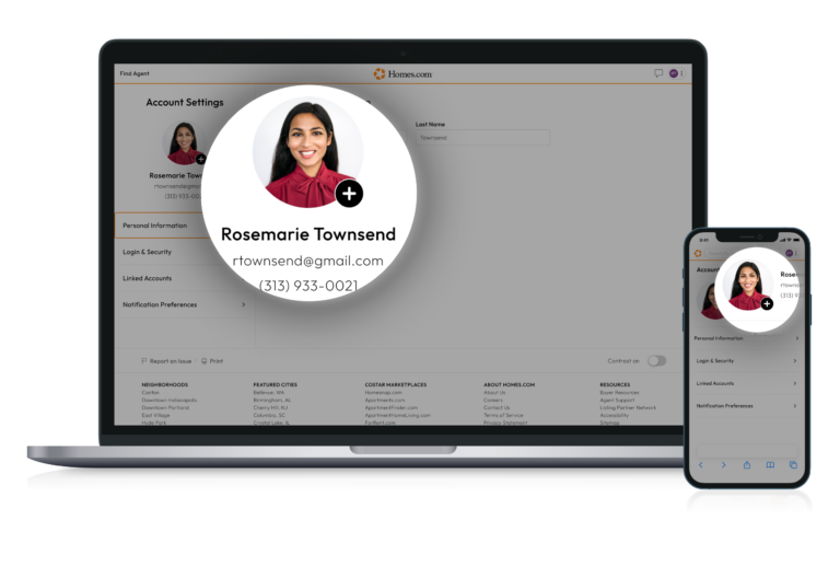 How Do I Add a Profile Picture? – Homes.com Support