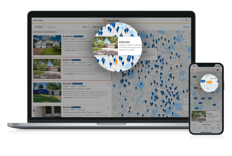 How Do I Use the Map? – Homes.com Support