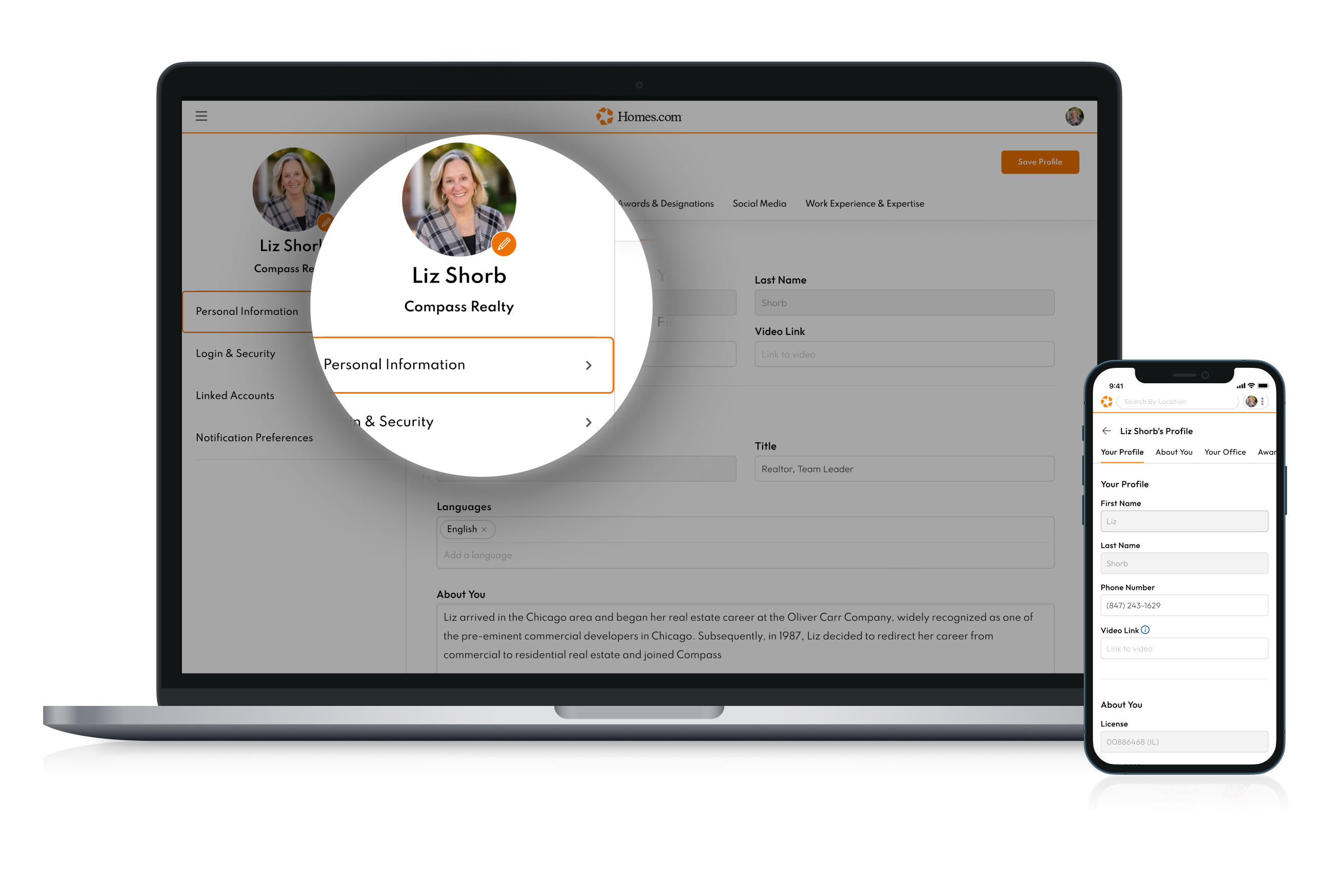 How to Edit Your Profile – Homes.com Support